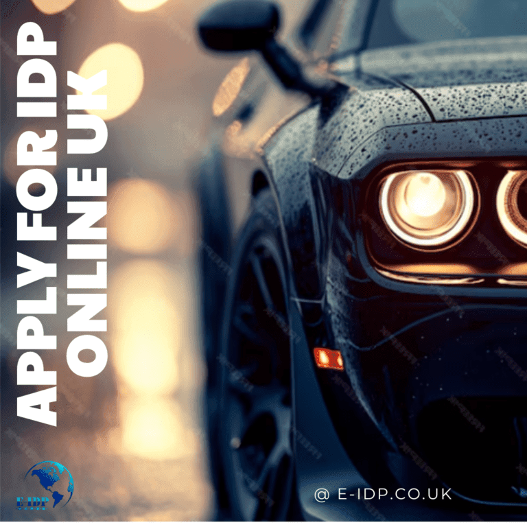Apply for Idp Online UK - International Driving Permit
